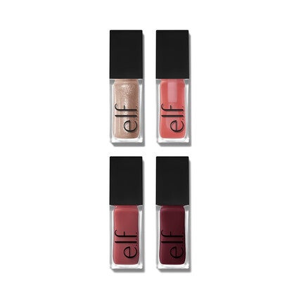 Glow Reviver Lip Oil Quad Goals Lip Kit | e.l.f. Cosmetics