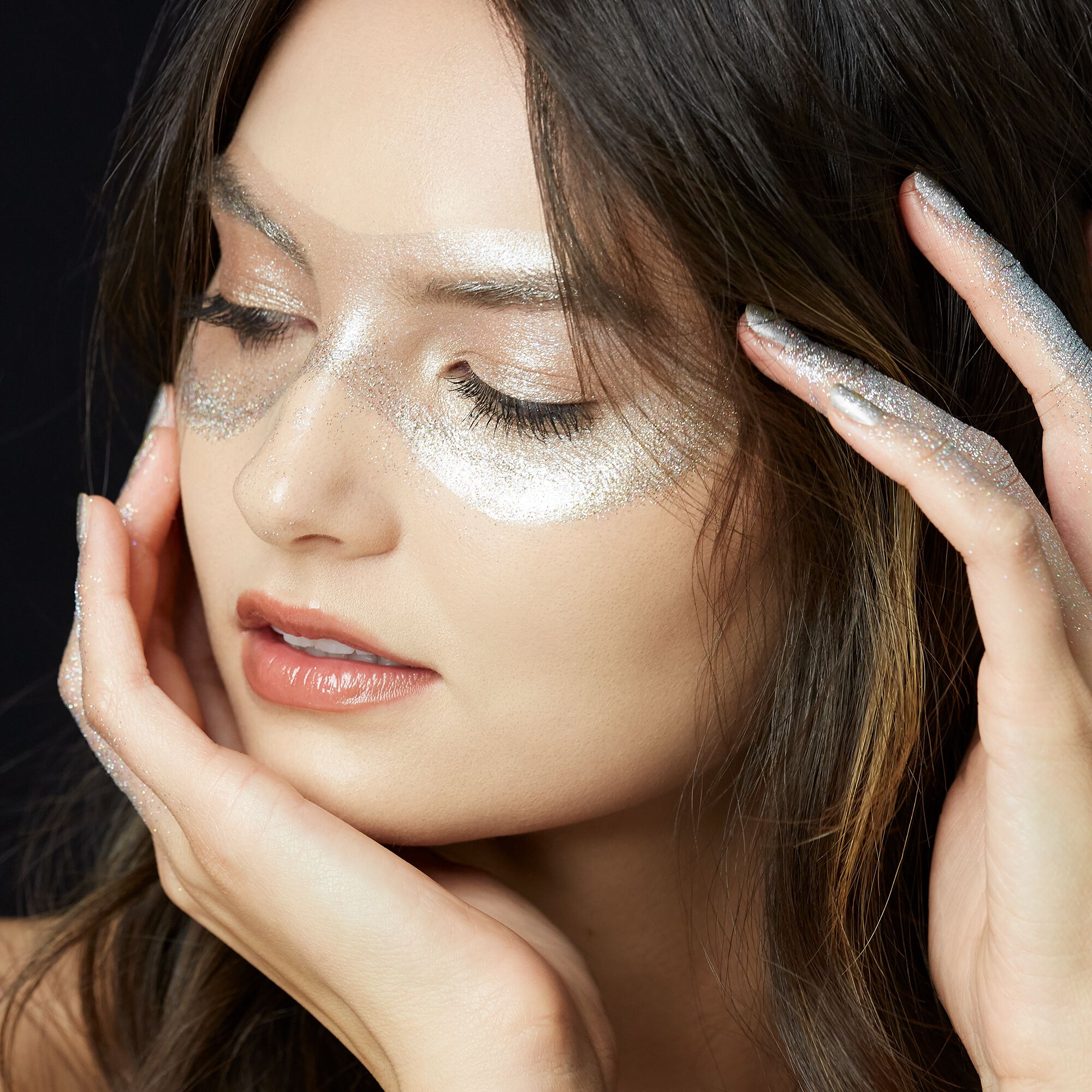 Halloween White Angel Makeup