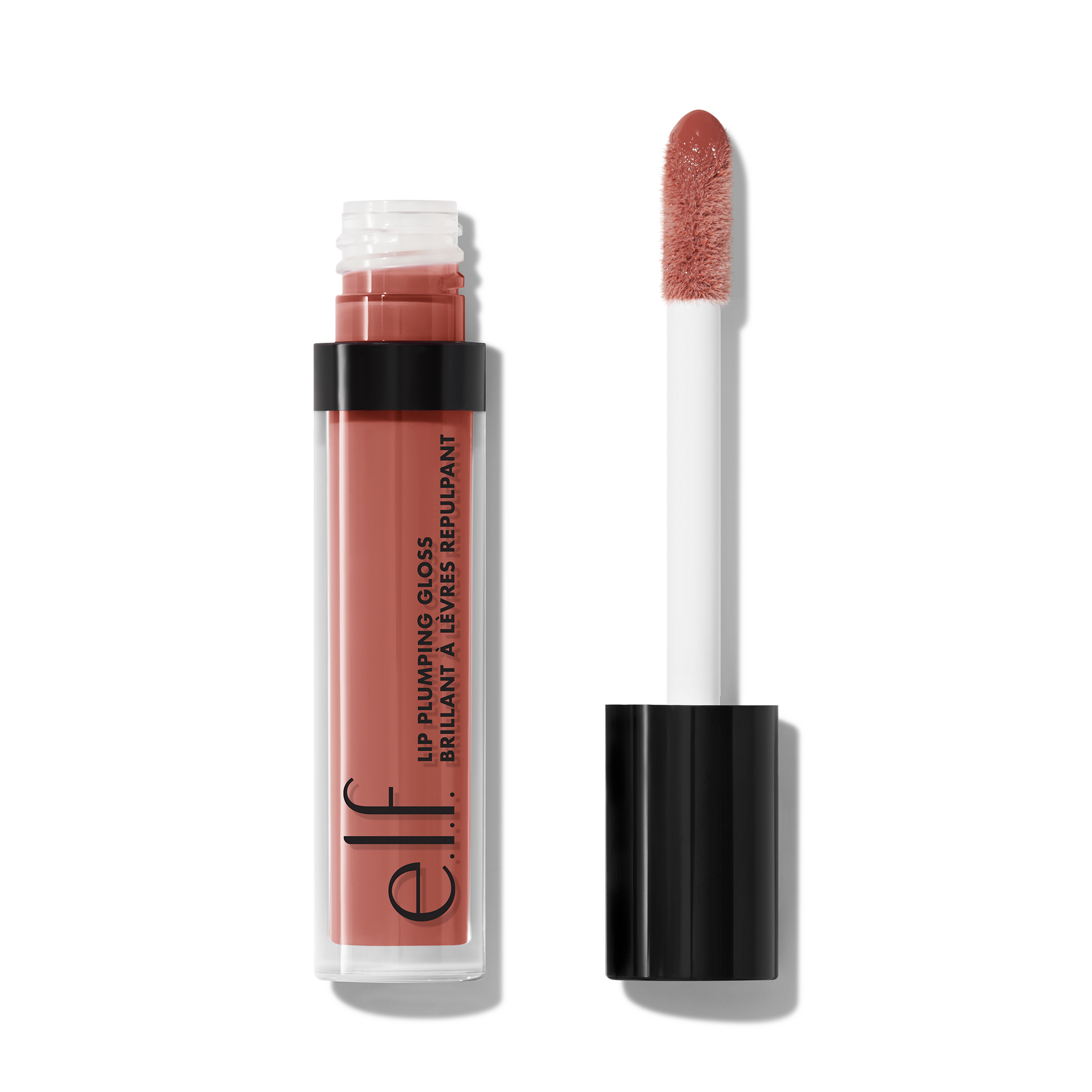 Mocha Twist Lip Plumping Gloss - Pinky Brown | e.l.f. Cosmetics