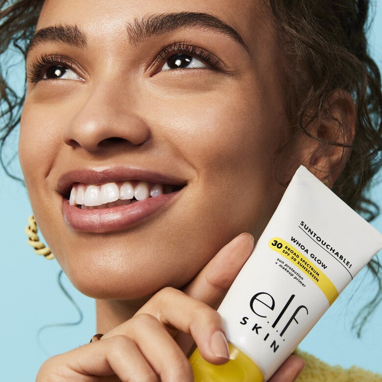 Suntouchable! Whoa Glow SPF 30 & Face Primer - Sunbeam | e.l.f. Cosmetics