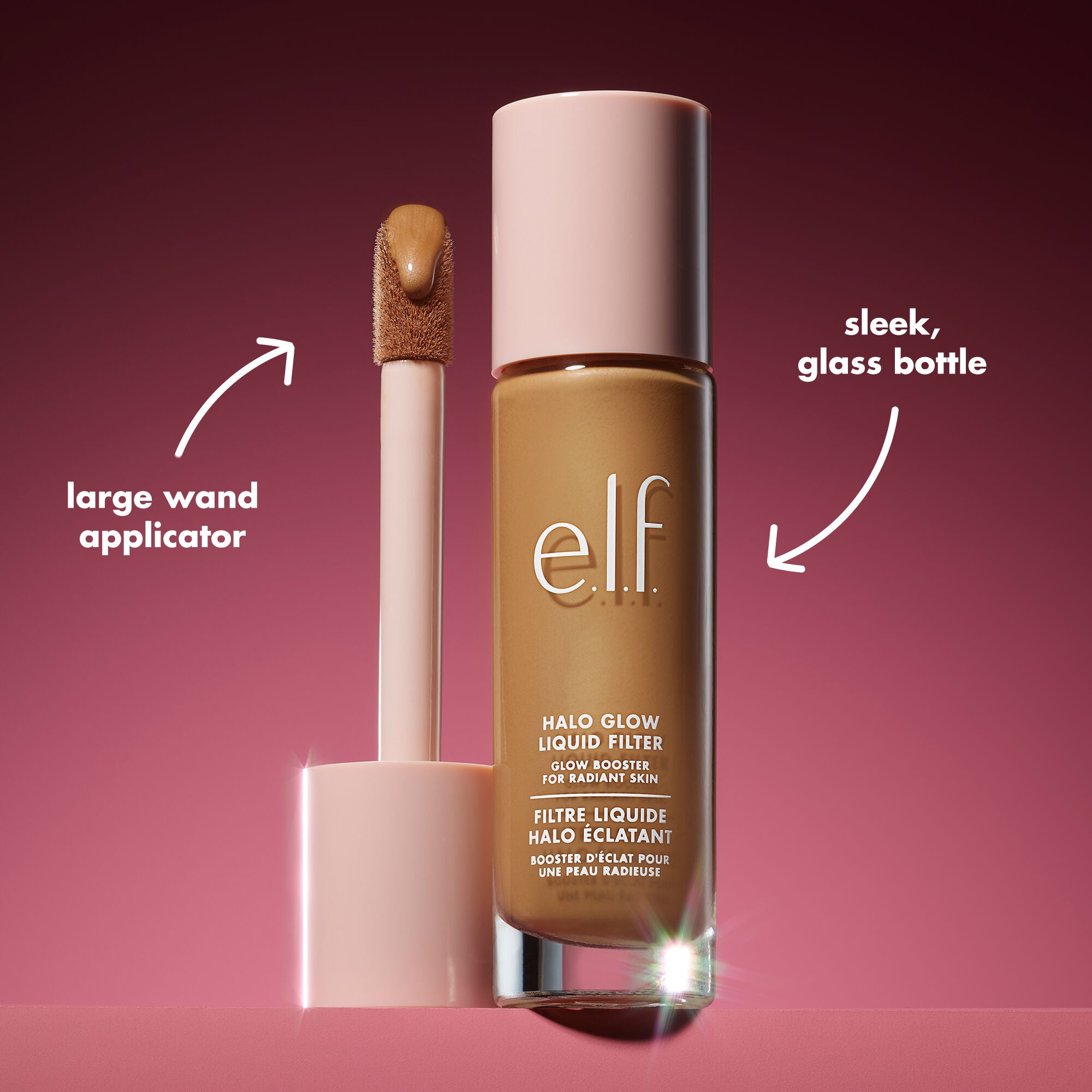 Halo Glow Liquid Filter Complexion Booster | e.l.f. Cosmetics