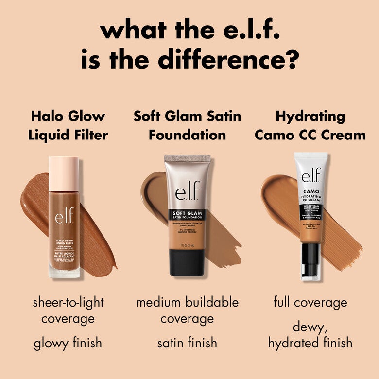 Soft Glam Foundation - Medium Coverage | e.l.f. Cosmetics