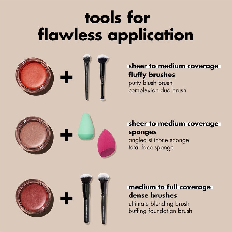 Luminous Putty Blush | Cream to Powder Blush | e.l.f. Cosmetics