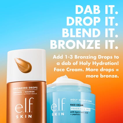 Bronzing Drops & Holy Hydration! Face Cream Set | e.l.f. Cosmetics