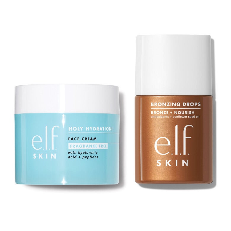 Bronzing Drops & Holy Hydration! Face Cream Set | e.l.f. Cosmetics
