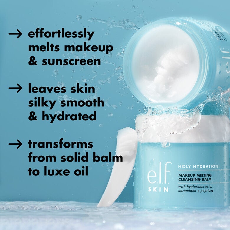 Holy Hydration! Makeup Melting Cleansing Balm JUMBO | e.l.f. Cosmetics