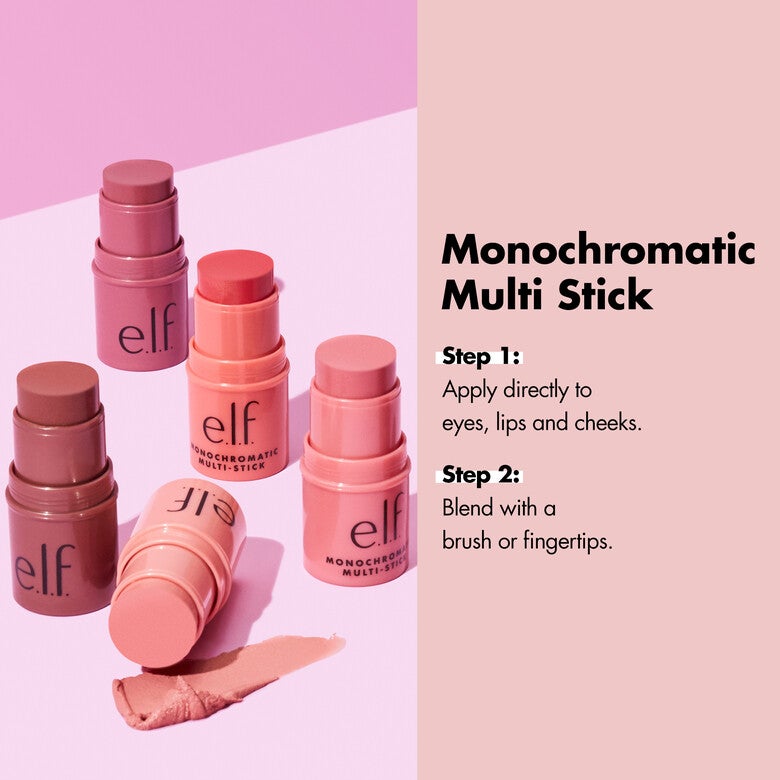 Monochromatic Multi Stick Makeup | e.l.f. Cosmetics