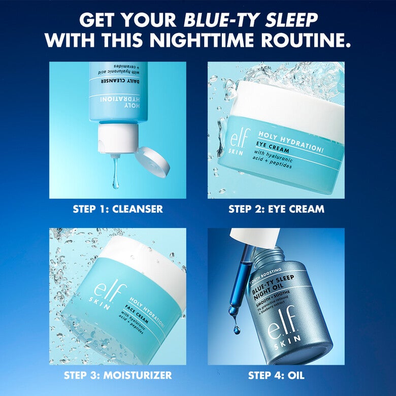 Youth Boosting Blue-ty Sleep Retinoid Night Oil | e.l.f. Cosmetics